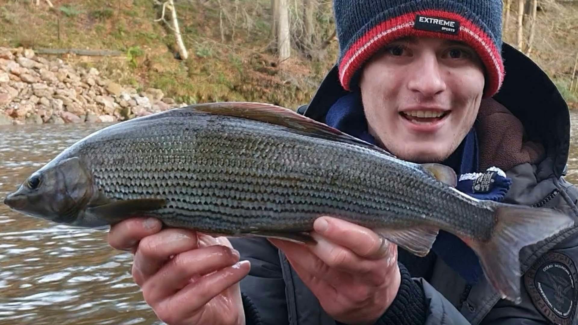 PB grayling in the big freeze | Angling Times