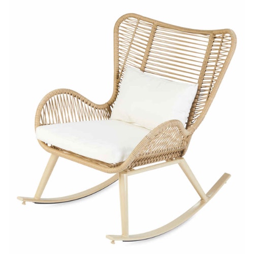 Gardenline Rope Effect Rocking Chair