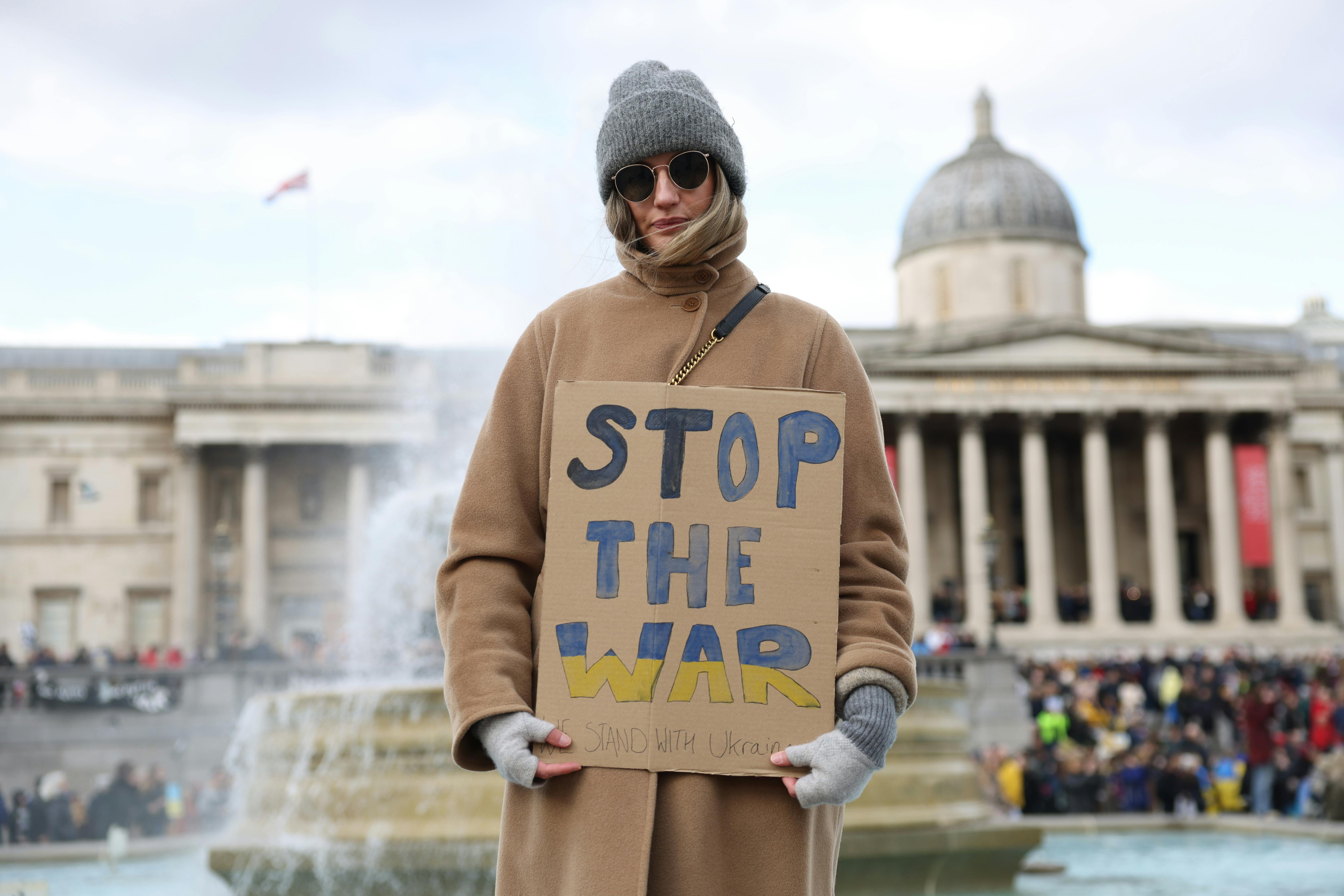 This Is Where You Can Join Protests To Support Ukraine In The UK | Grazia