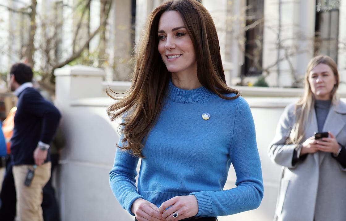 Kate Middleton Wore Blue To Visit The Ukrainian Cultural Centre ...