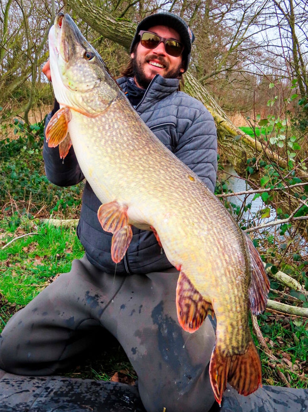 30lb pike completes the set! | Angling Times