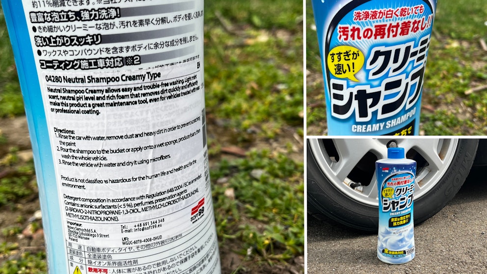 Soft99 Ph Neutral Creamy Shampoo review: testing a clever car shampoo