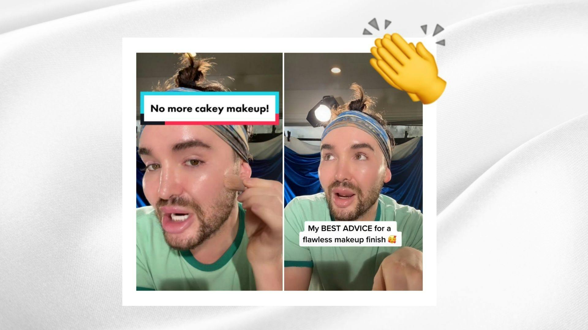 How to avoid cakey make-up and foundation, according to TikToker
