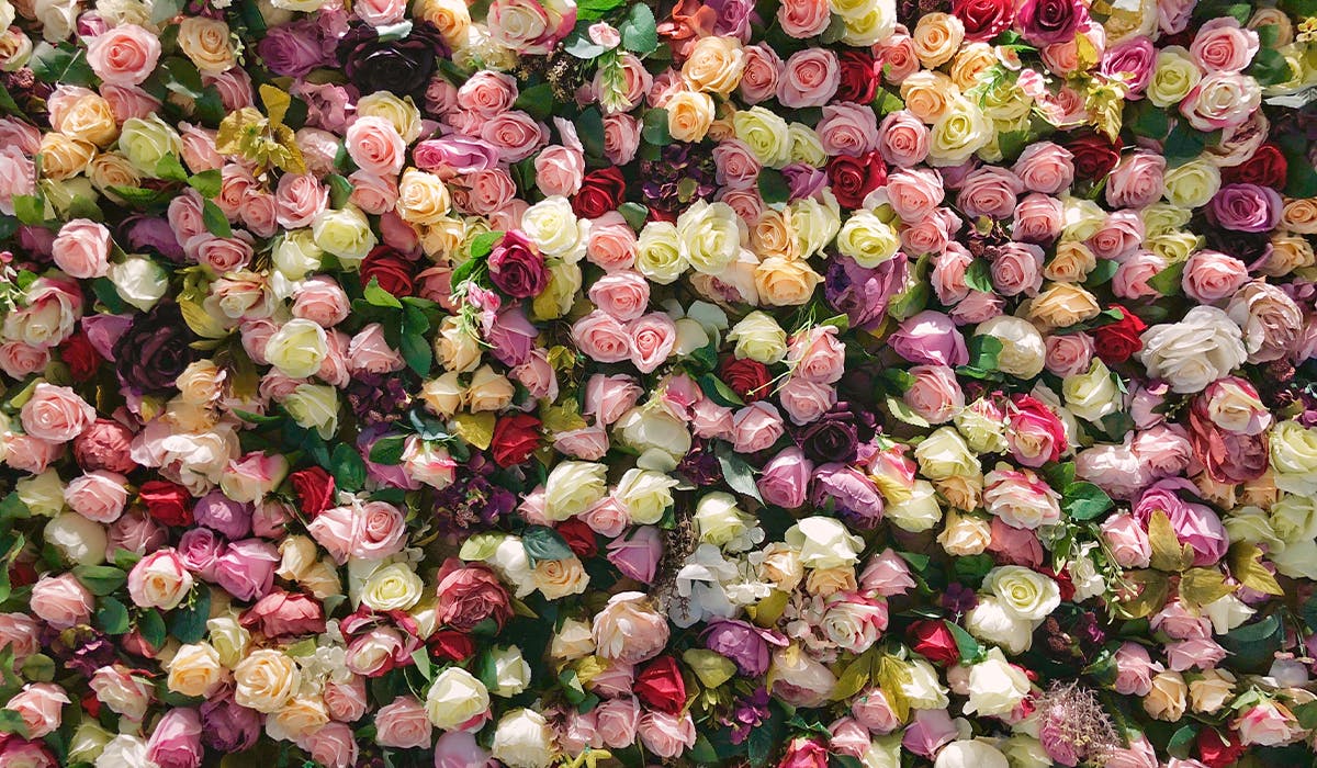 How to make a flower wall