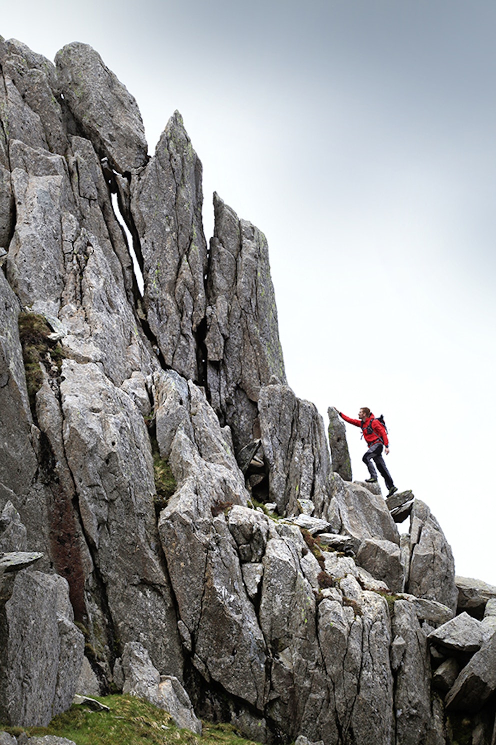 How to scramble Little and North Gullies, Tryfan, Snowdonia | LFTO