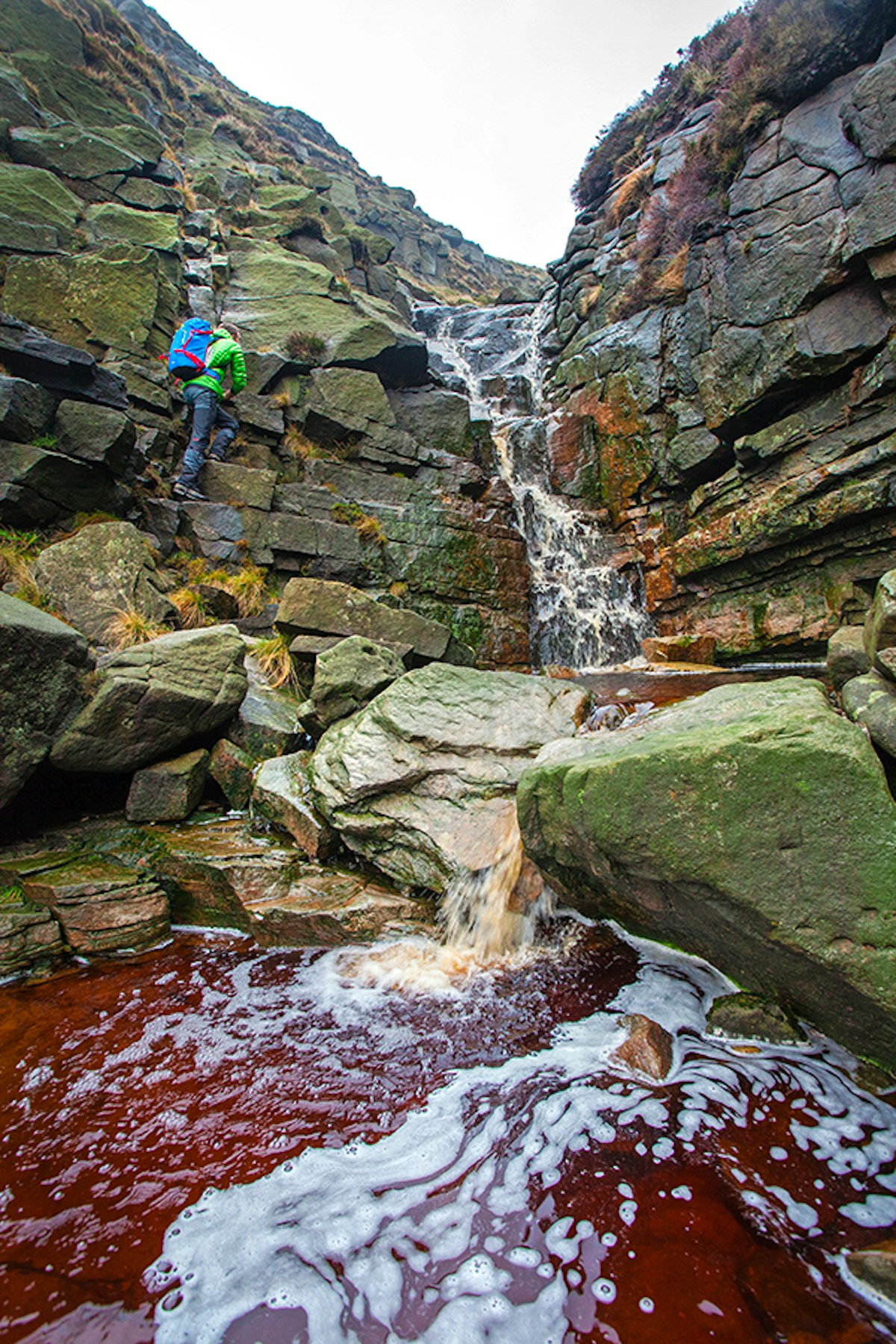How to scramble Crowden Clough, Peak District | LFTO