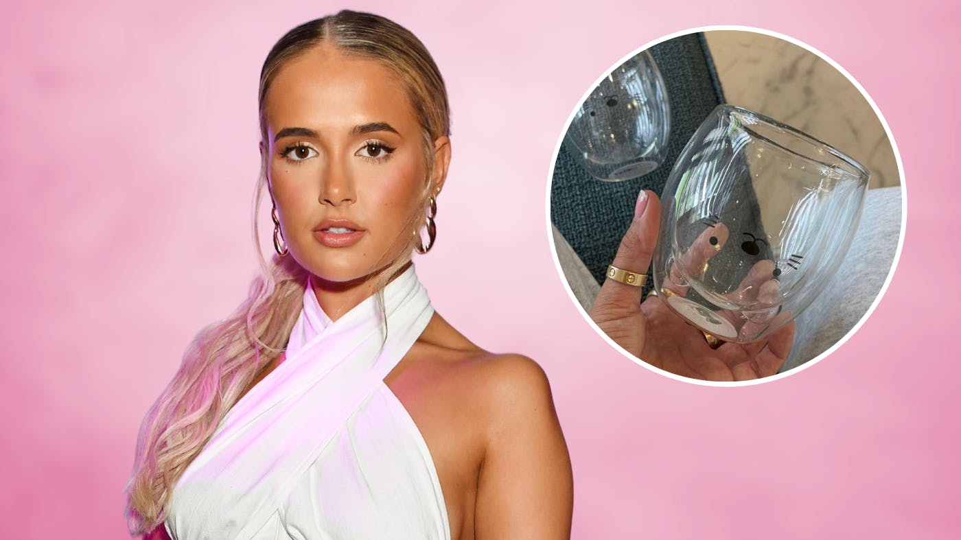 Molly-Mae Hague's favourite glass coffee cups are just £6.99 on Amazon