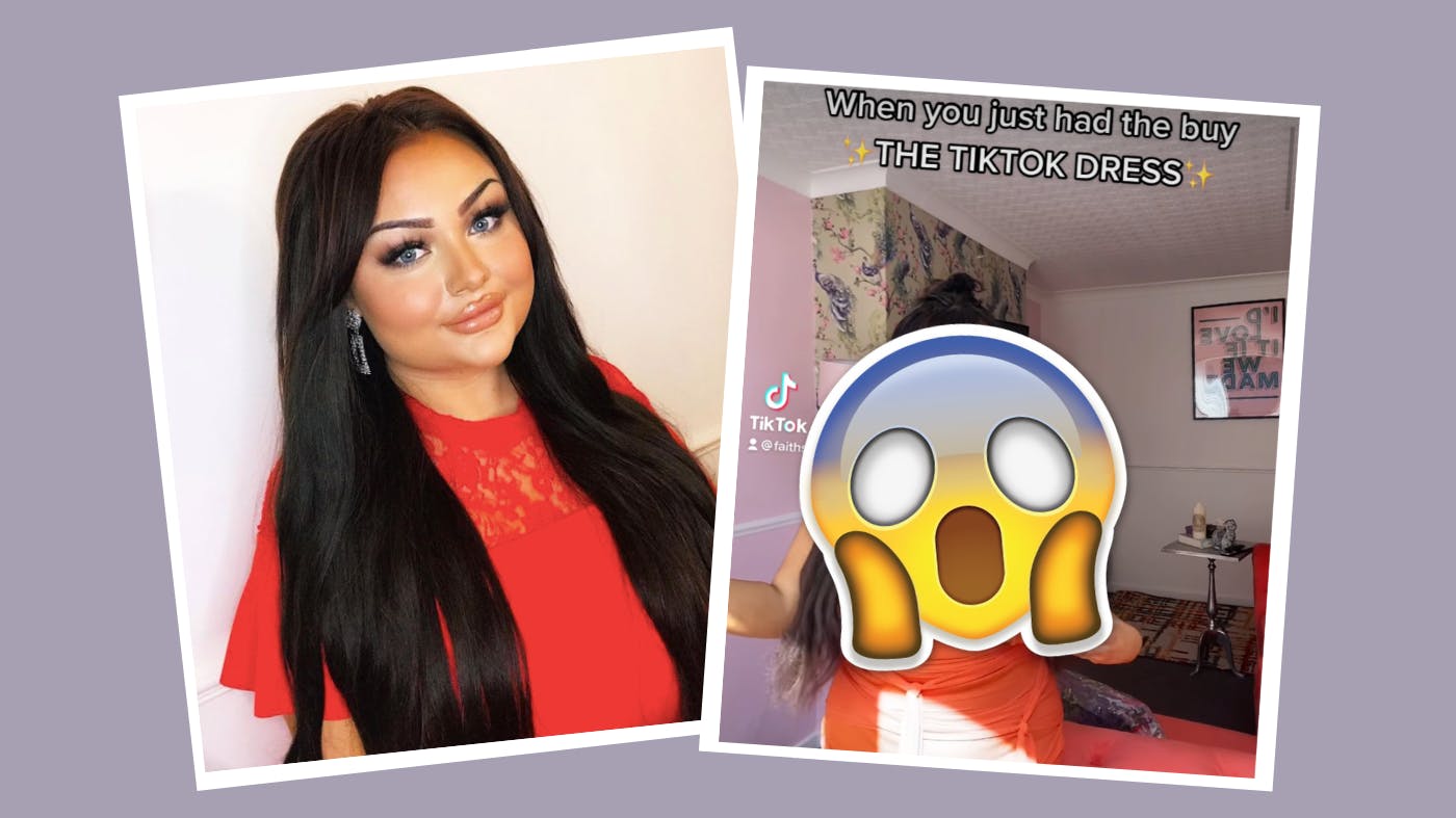 TikTok dress: Geordie Shore's Faith Sinead shows off 'indecent' TikTok ...