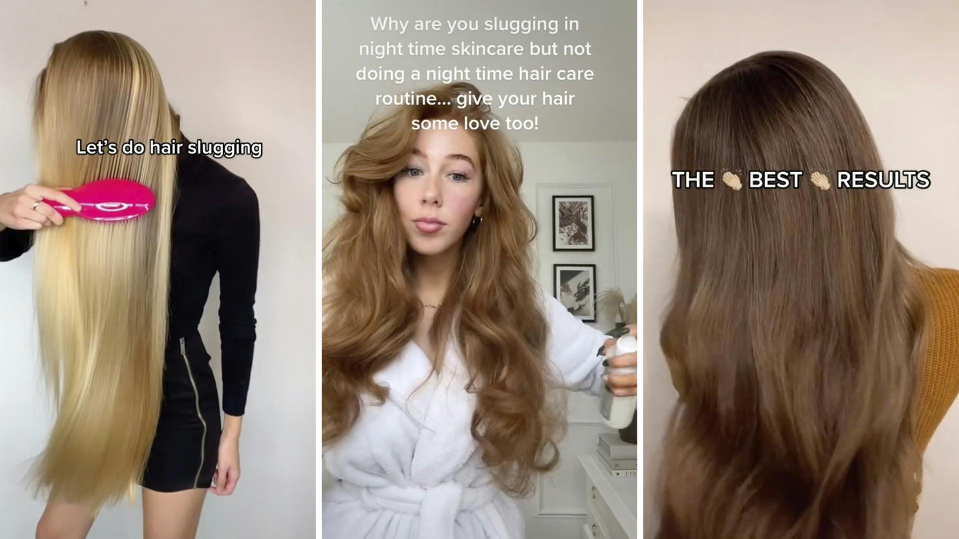 TikTok Is Obsessed With Hair Slugging, But What Is It? | Grazia