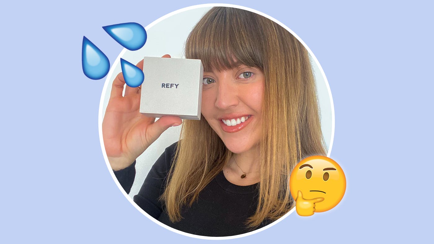 I tried Jess Hunt's REFY skin finish powder and here are my honest thoughts