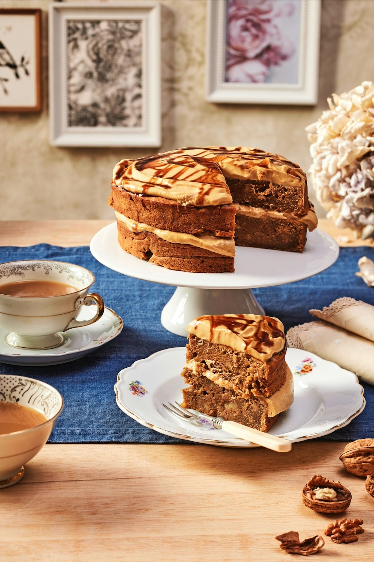 Apple, treacle & walnut cake | %%channel_name%%