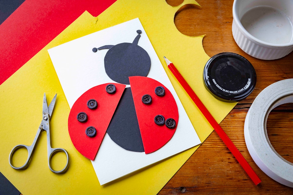 Nature-inspired greetings cards: DIY ladybird & bee design | %%channel ...