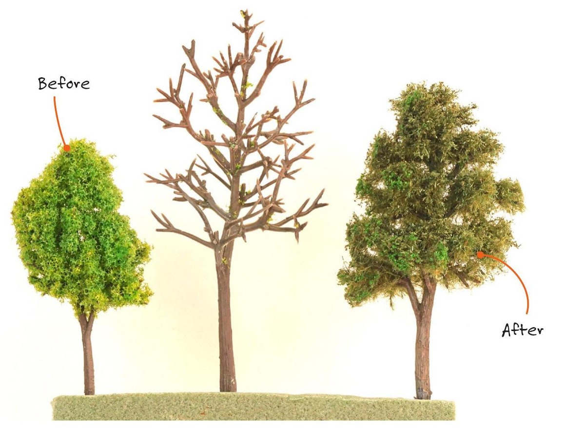 HOW TO GET THE BEST FROM CHEAP TREES | Model Rail
