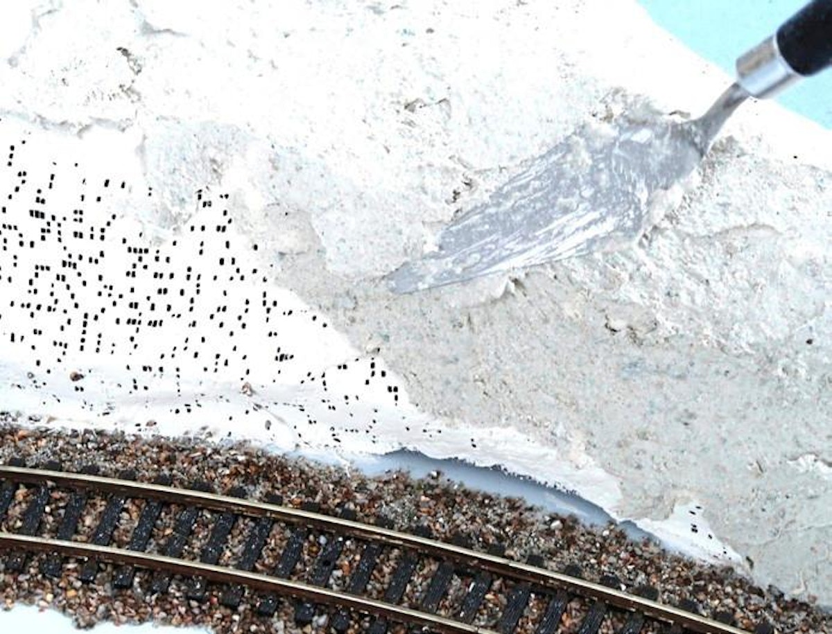 HOW TO: USE PLASTER TO CREATE LIFELIKE ROCK FACES | Model Rail