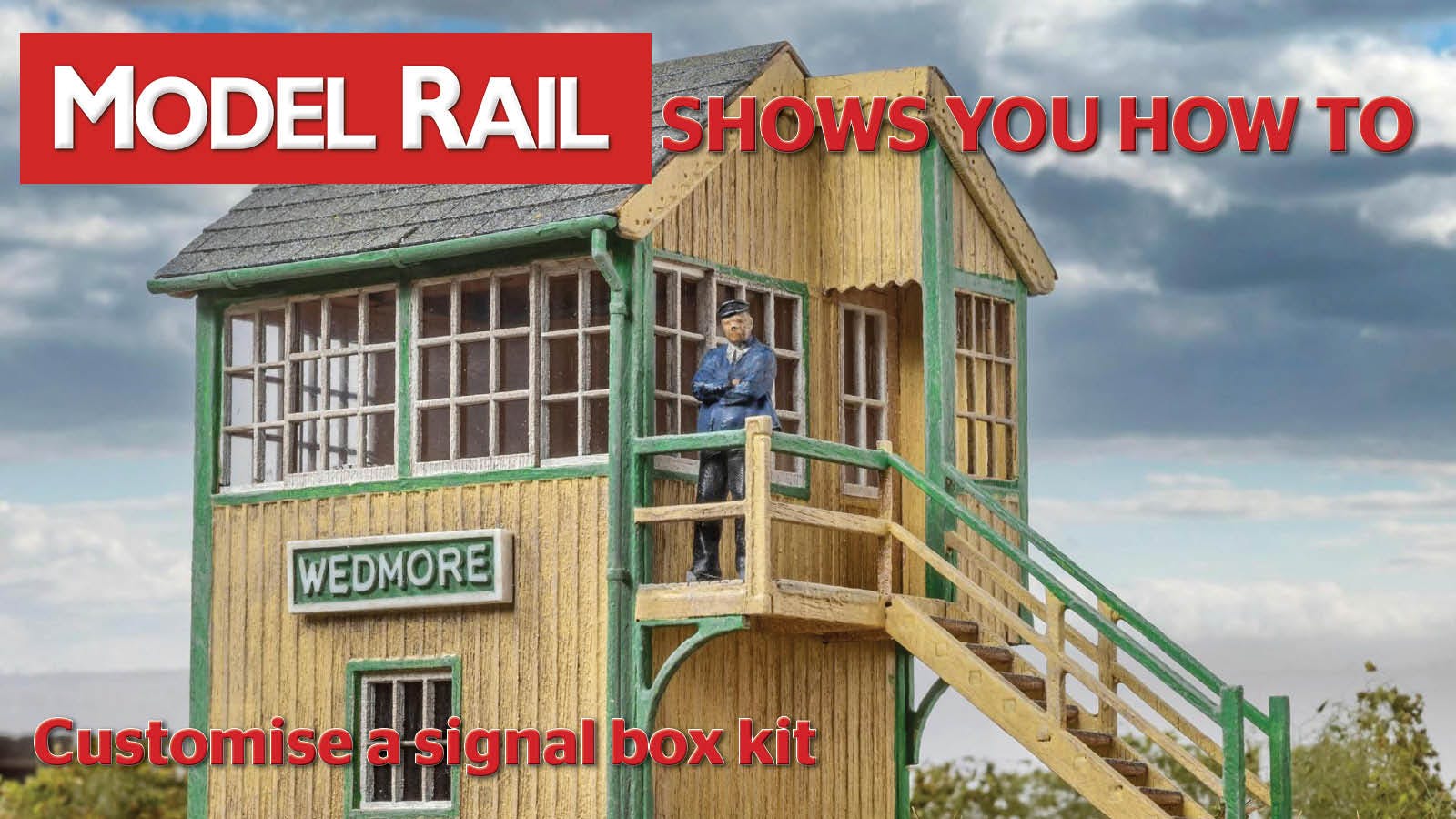 HOW TO CUSTOMISE A SIGNAL BOX KIT | Model Rail