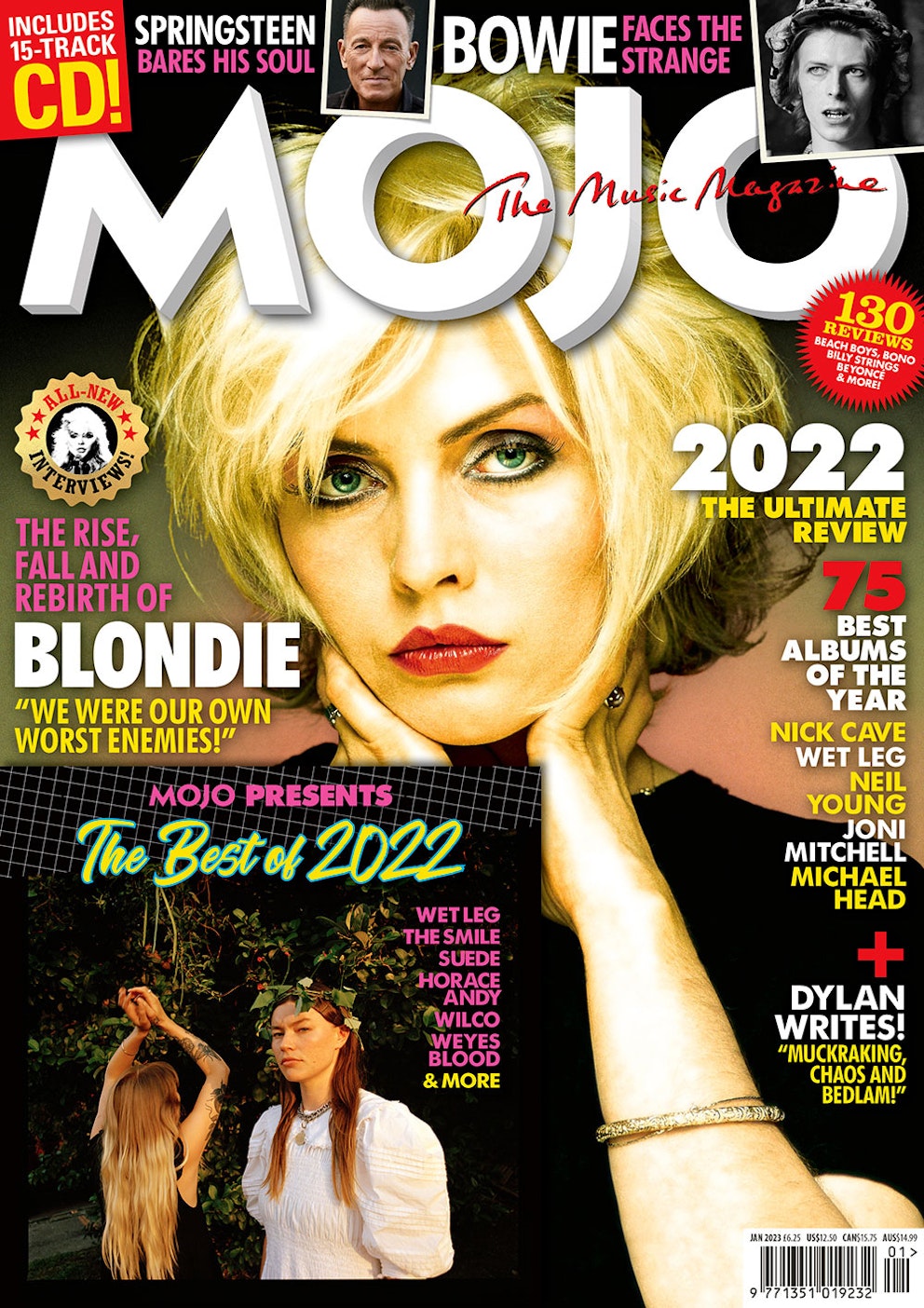 MOJO 350 – January 2023: Blondie / The Best Of 2022 | %%channel_name%%