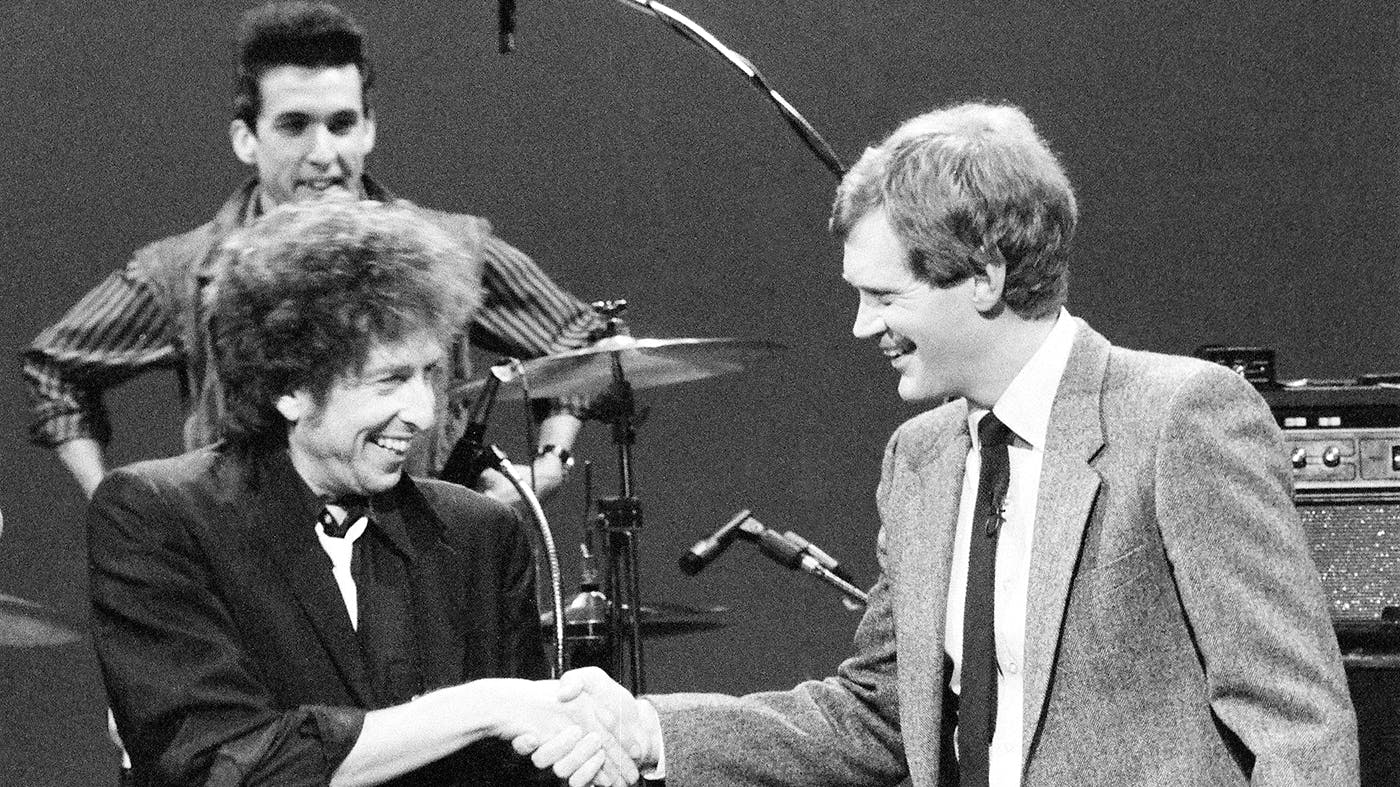 Bob Dylan Plays Letterman With Unknown Punk Band The Plugz