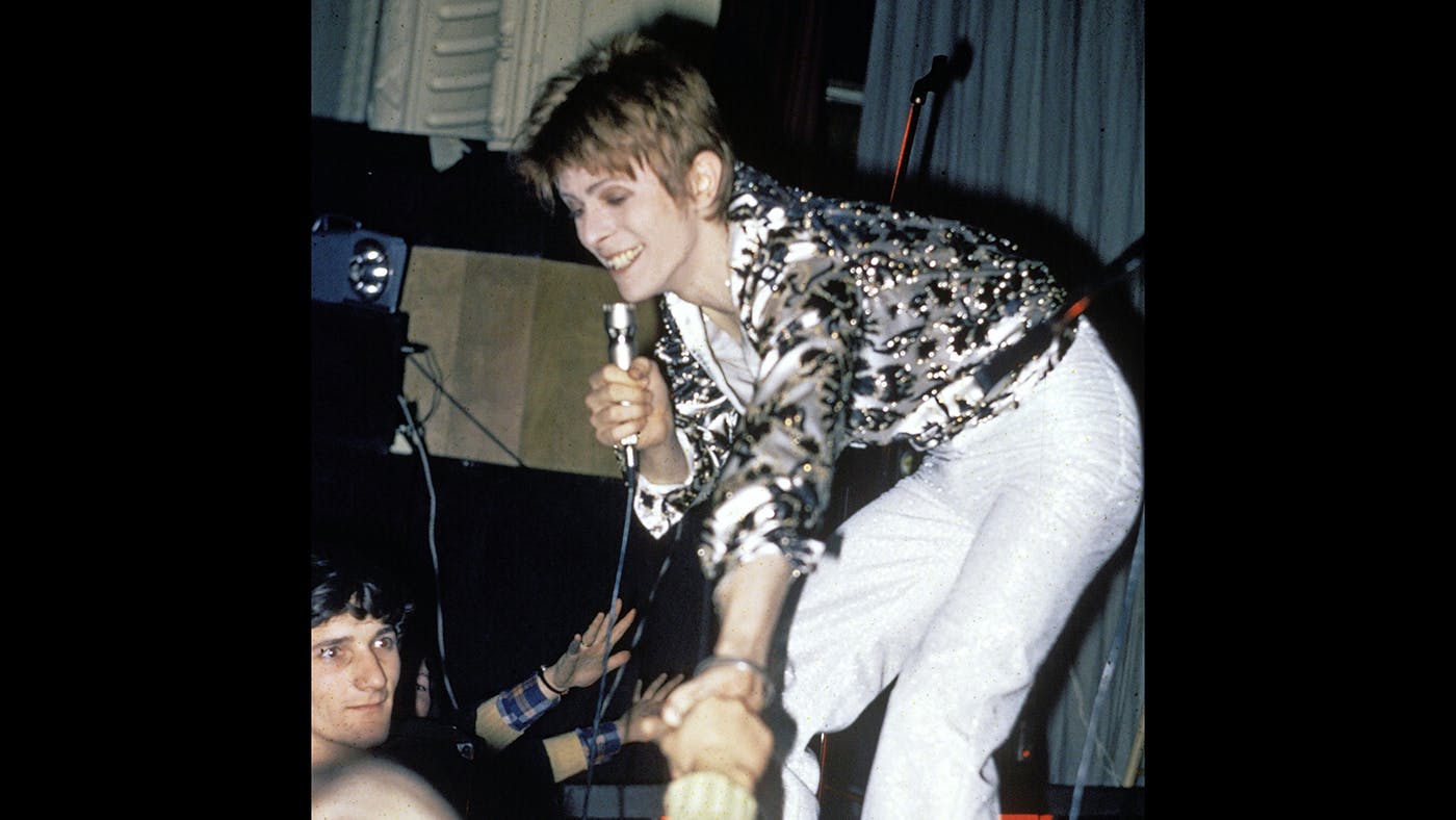 David Bowie’s First Show with The Spiders From Mars