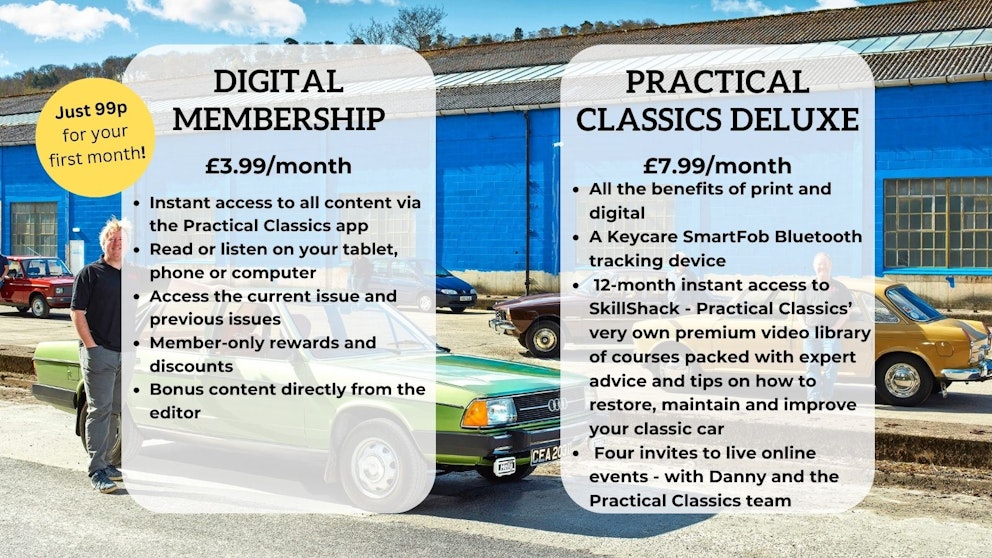 How to become a Practical Classics member | Practical Classics