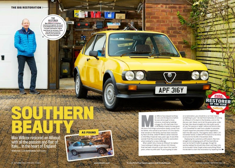 Restorer of the year | Practical Classics