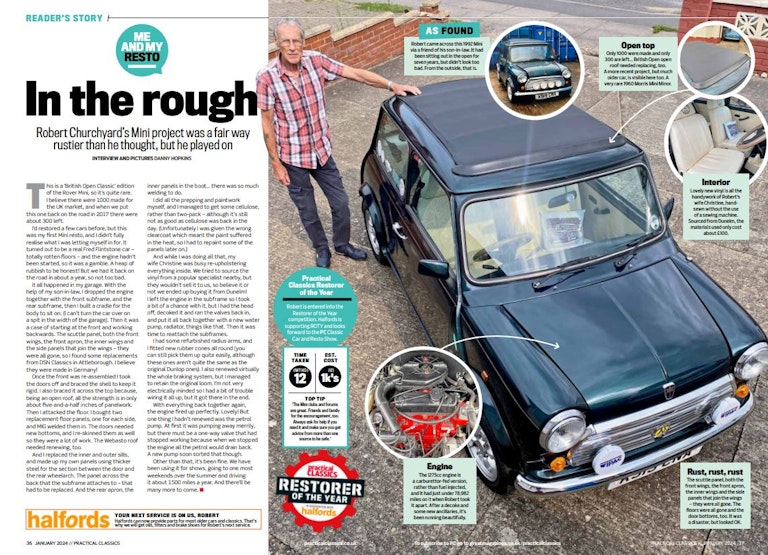 Restorer of the year | Practical Classics