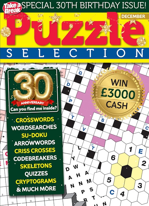 Puzzle Selection Magazine Turns 30