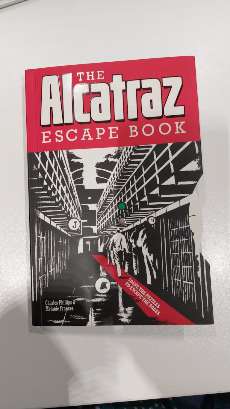 The Alcatraz Escape Book review. Escape room puzzle book by Charles ...
