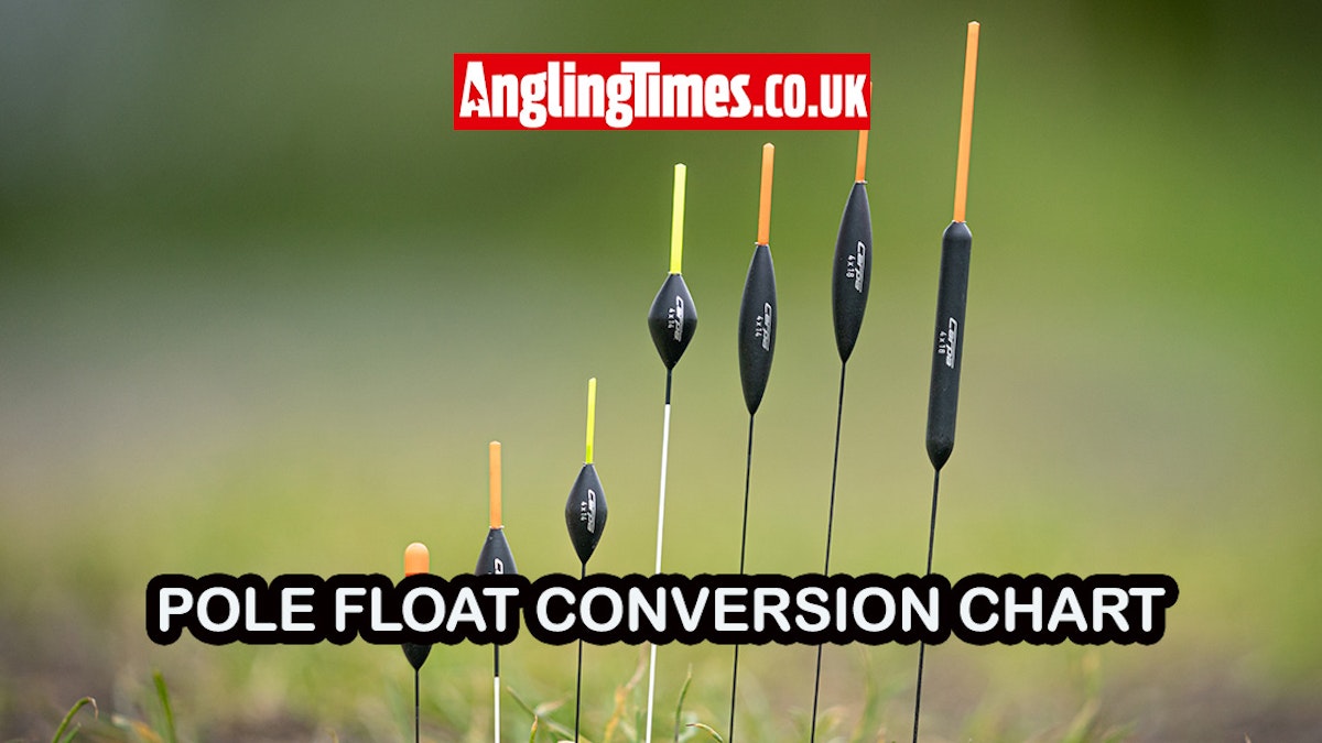 Pole Float Conversion Chart Angling Times