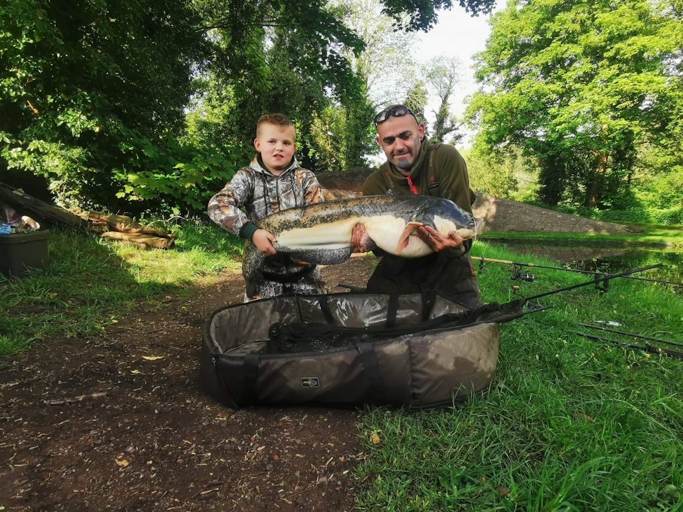 50lb Mandarin catfish taken from a canal | Angling Times