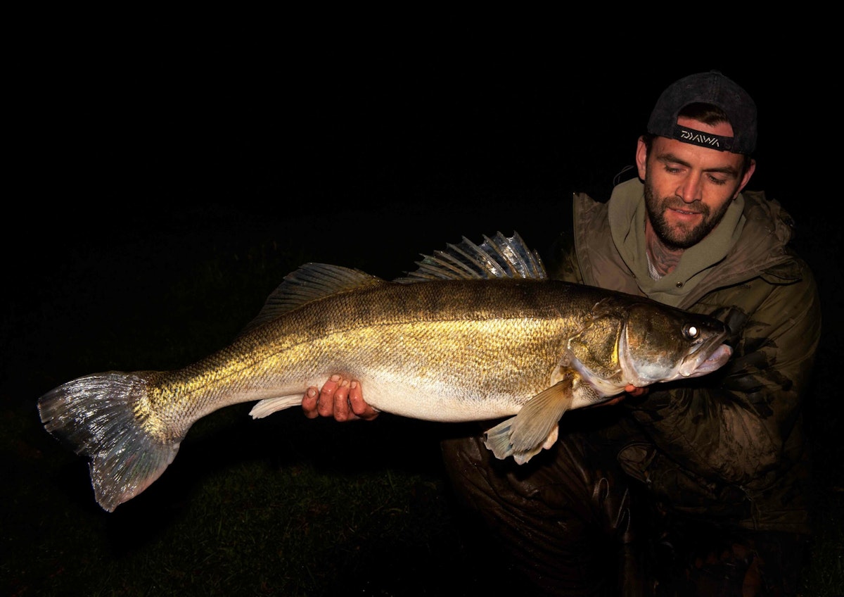 HUGE zander in foul conditions | Angling Times