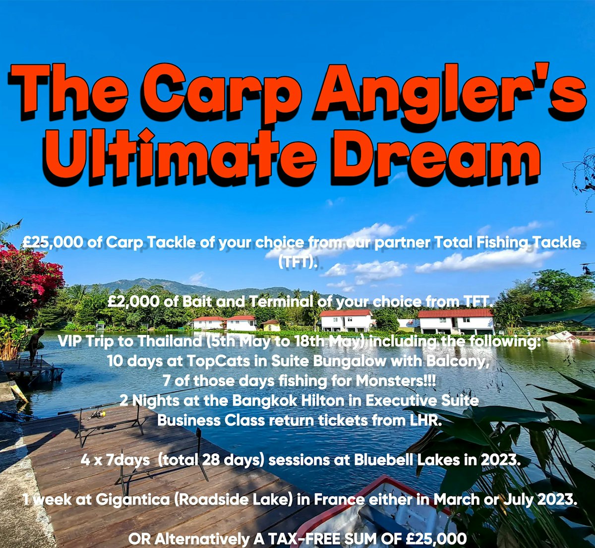Ultimate prizes up for grabs on angling’s BIGGEST EVER competition site ...