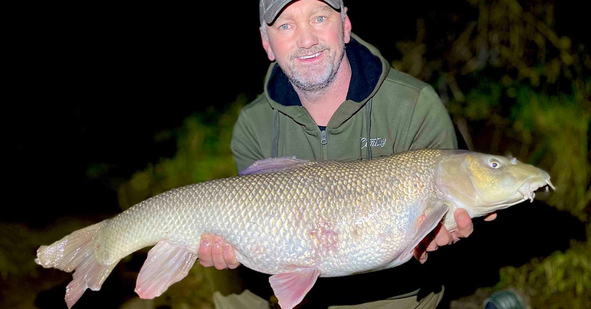 Best-ever barbel banked just a rodlength out! | Angling Times