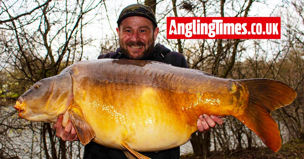 UK big carp set completed with 60lb-plus Cambridgeshire mirror ...