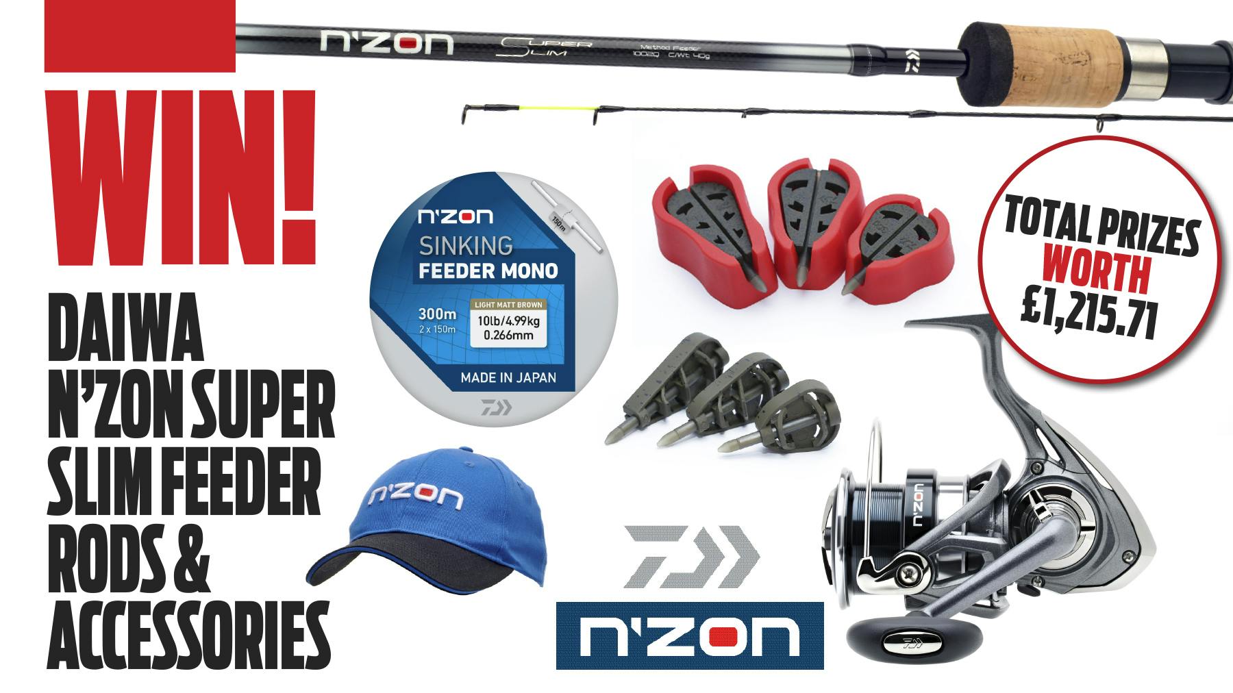 WIN Daiwa N’ZON Super Slim rods | Angling Times