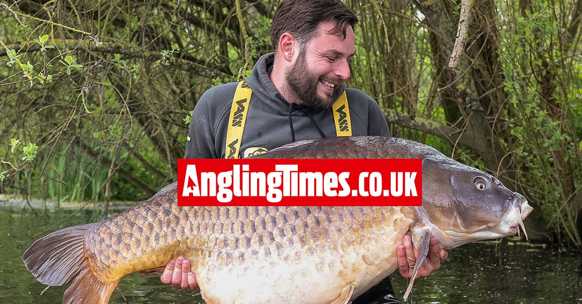 French carp fishing ‘session of a lifetime’ sees monster 89lb common ...