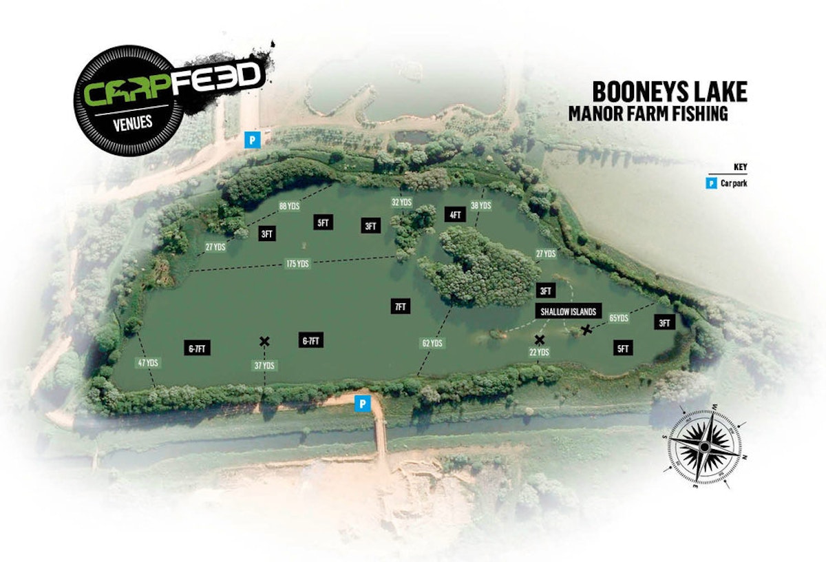 Manor Farm Booneys Lake: map and tactics guide | Angling Times