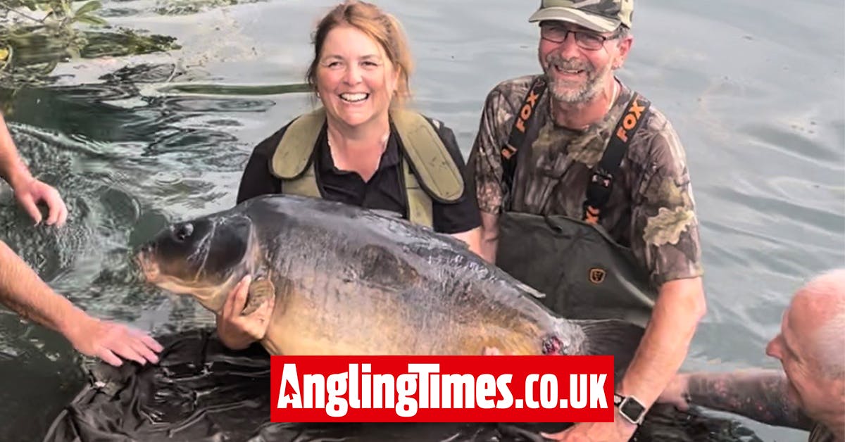 Huge 77lb-plus mirror carp smashes best on dream France fishing holiday ...