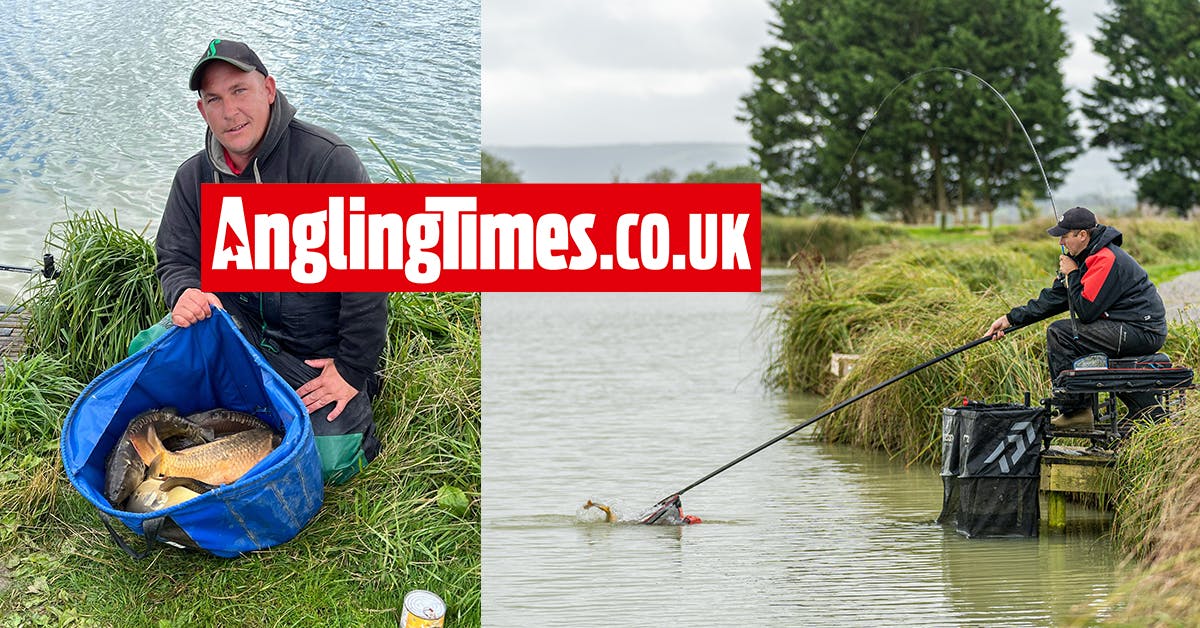 More match fishing records tumble at Todber as 980lb of carp taken in ...