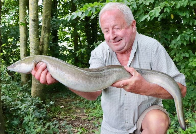 Monster eel buckles rod over on pioneering fishing day trip | Angling Times