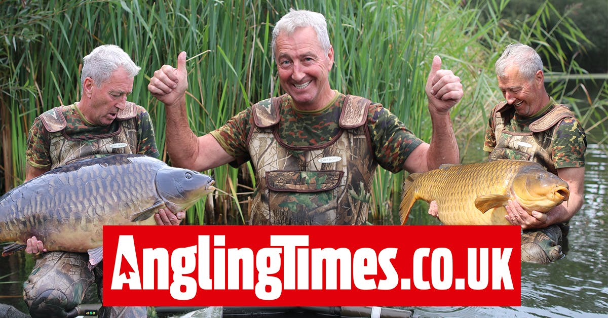 Two giant 60lb-plus UK carp in the same year for rig creator Martin ...