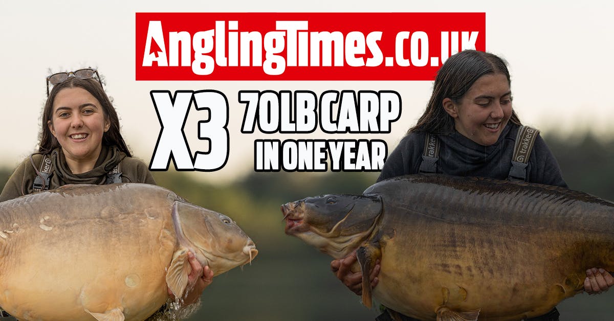 Three 70lb-plus carp in one year for unstoppable Lauren Stanford ...