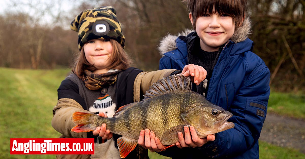 Six-year-old schoolboy banks sublime perch on family fishing trip ...
