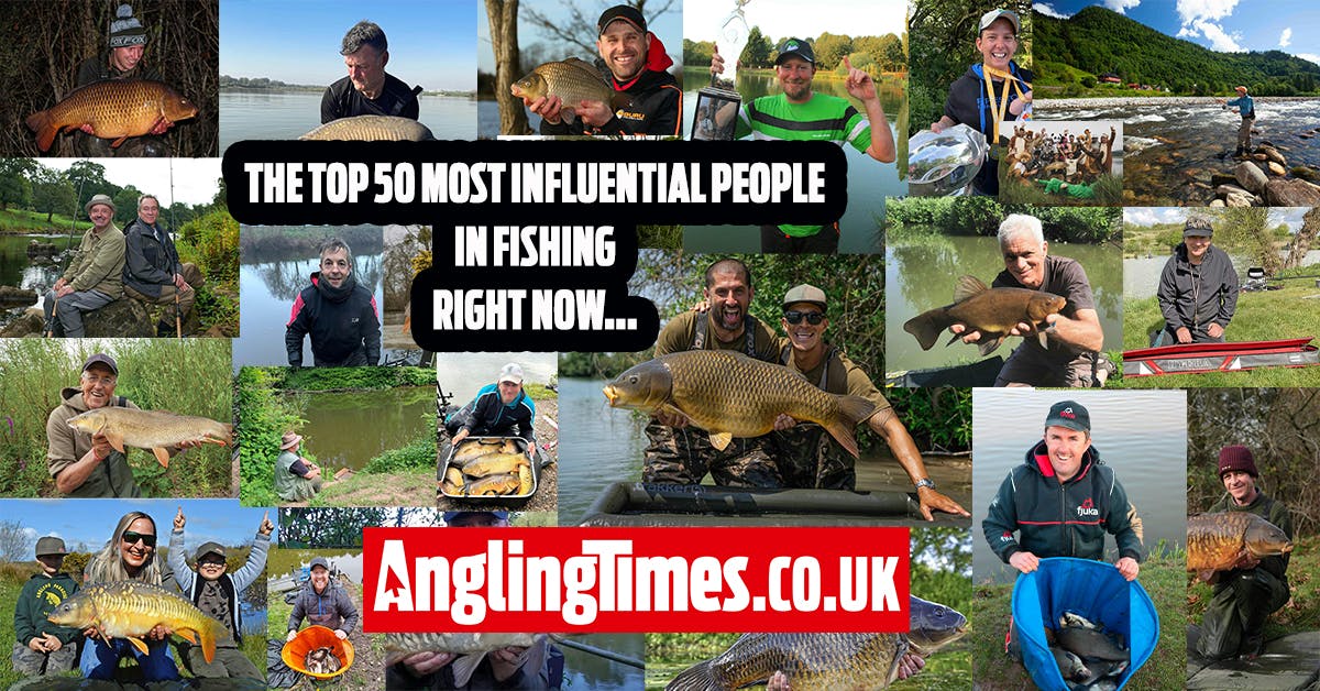 The Top 50 Most Influential People In Fishing Right Now… | Angling Times