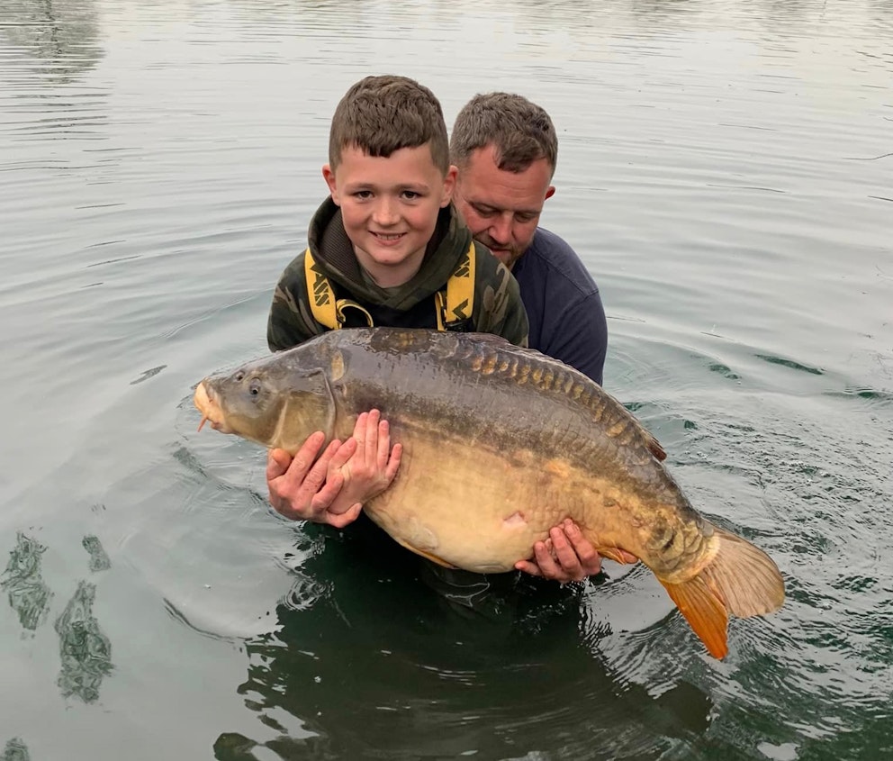 11-year-old catches 40lb carp on his own bait | Angling Times