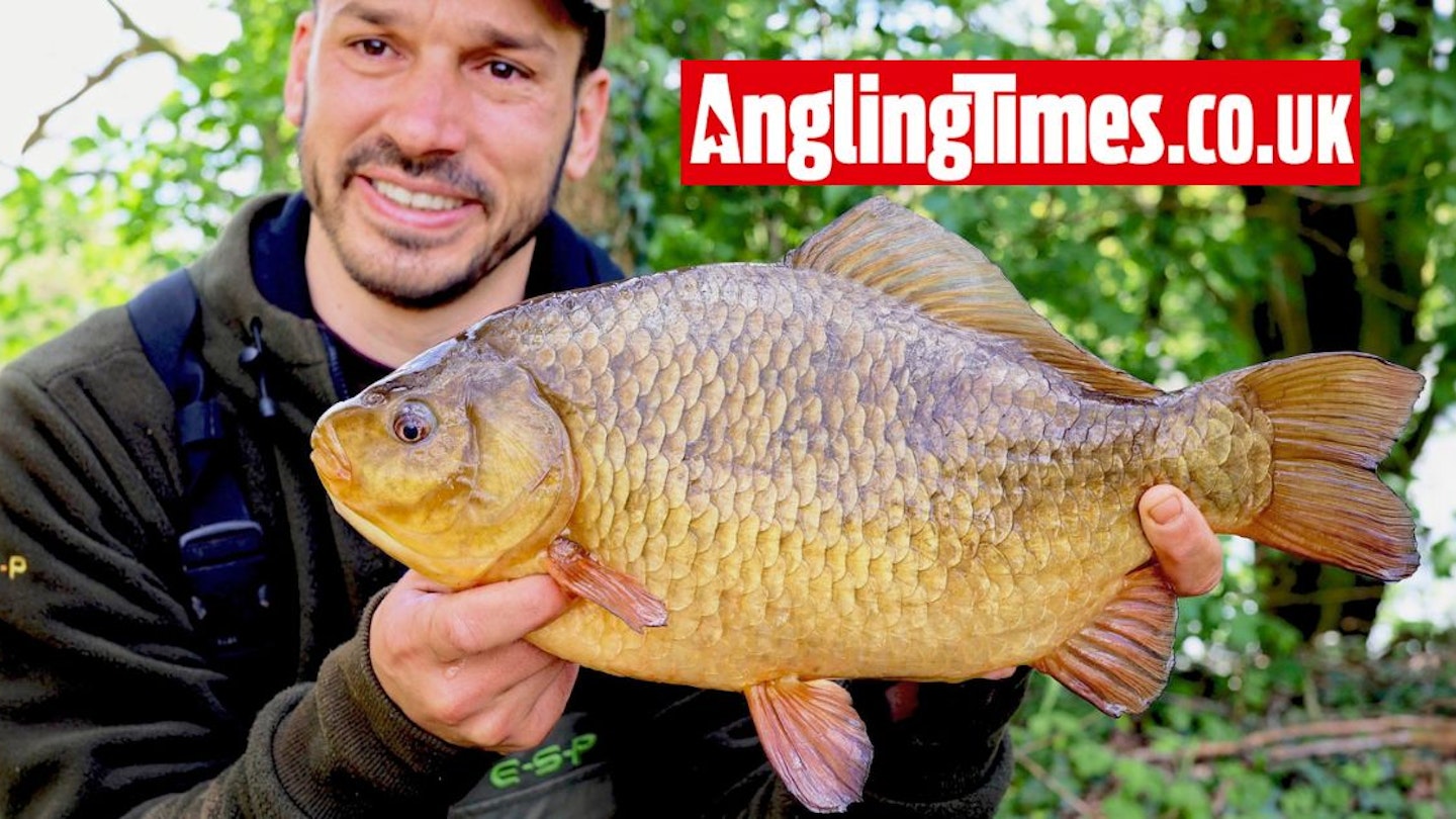 Huge crucian for Drennan Cup champ | Angling Times Huge crucian for Drennan Cup champ | Angling Times