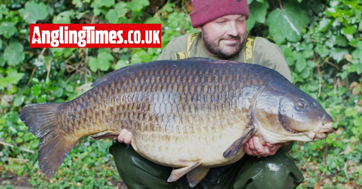 Huge common carp proves to be lucky number 13 | Angling Times