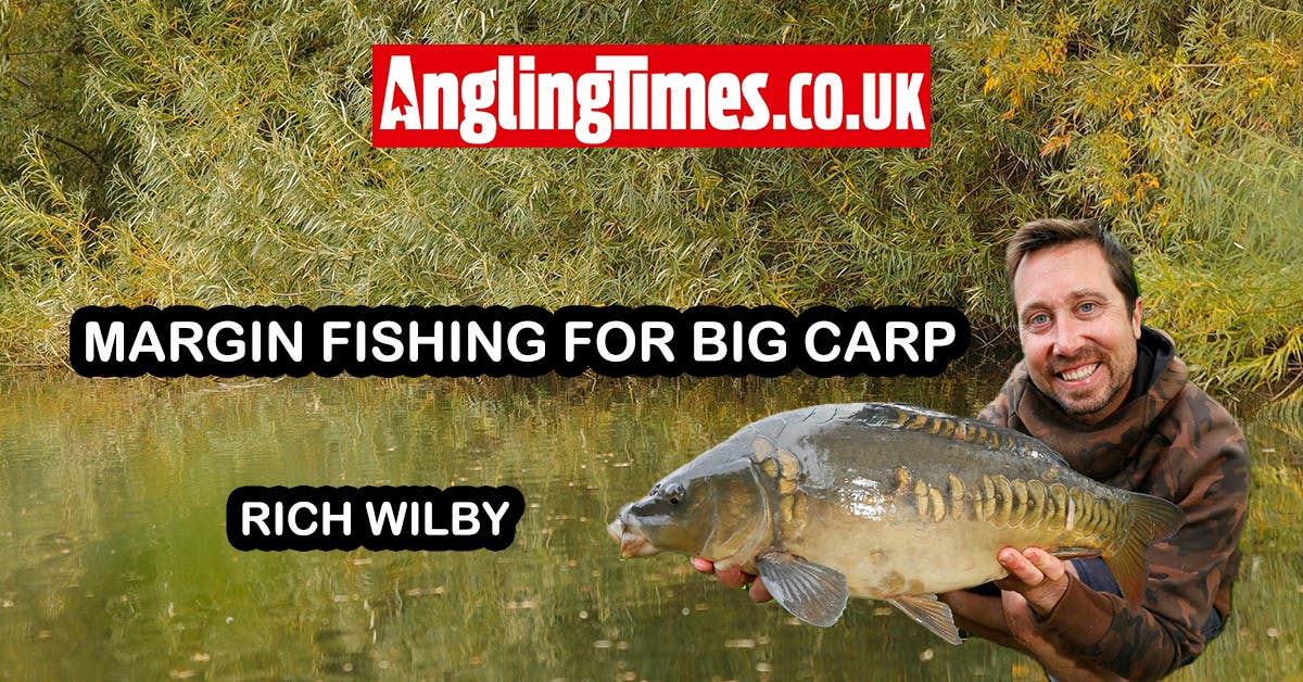 How to catch specimen carp in the margins | Rich Wilby | Angling Times