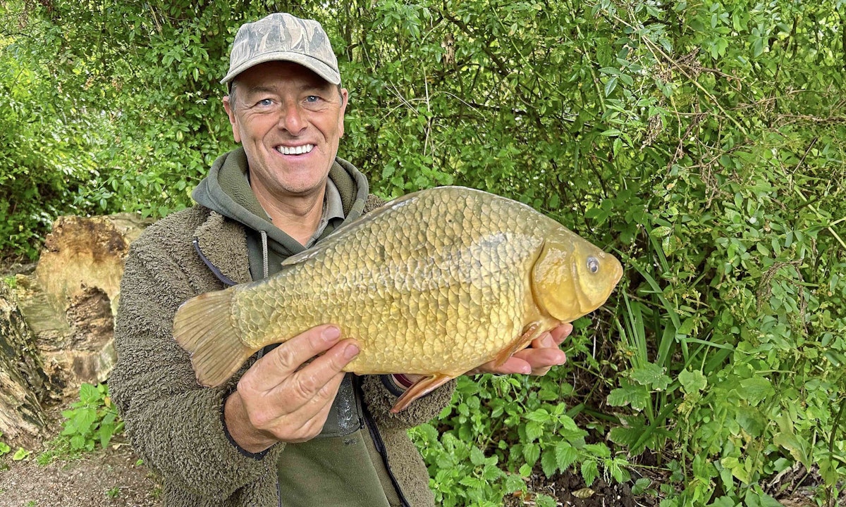 Huge crucian carp caught on unusual bait | Angling Times