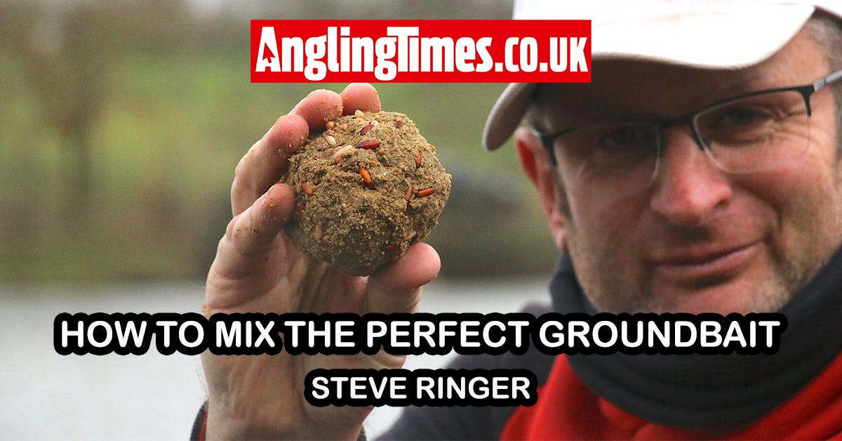 How to prepare groundbait | Steve Ringer | Angling Times