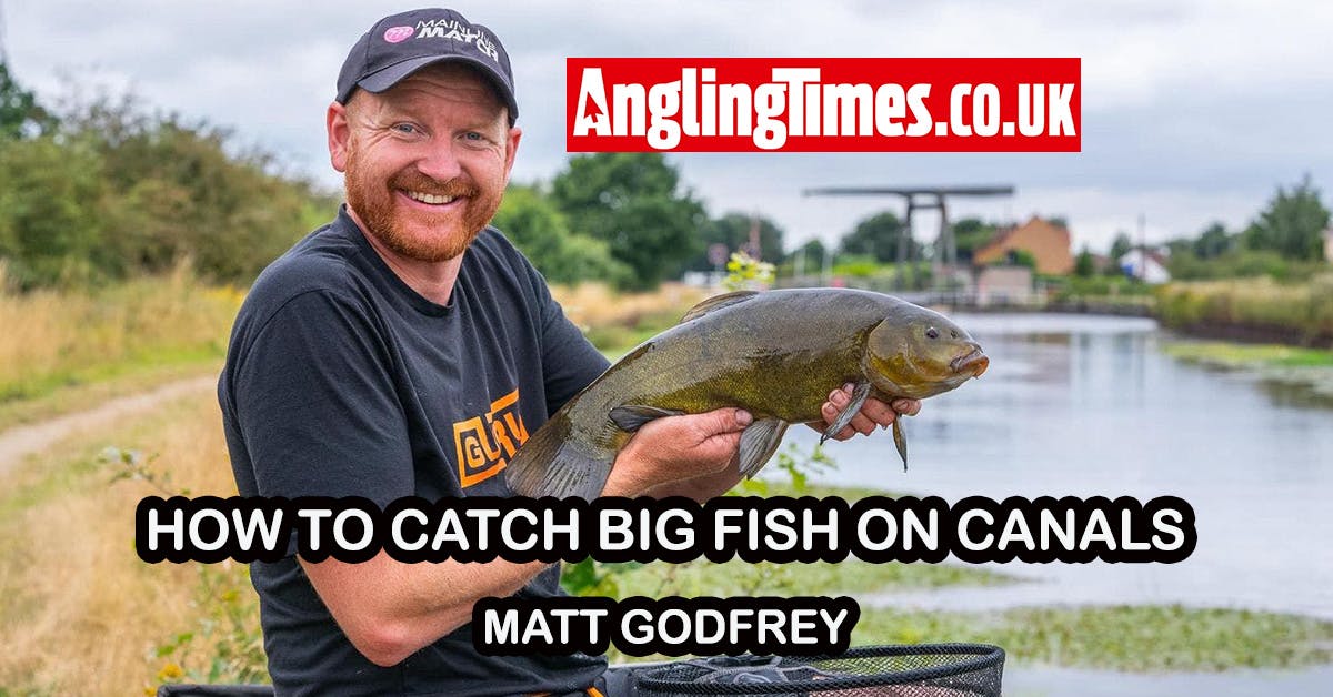 How to feed to catch bigger fish on the canal | Matt Godfrey | Angling ...